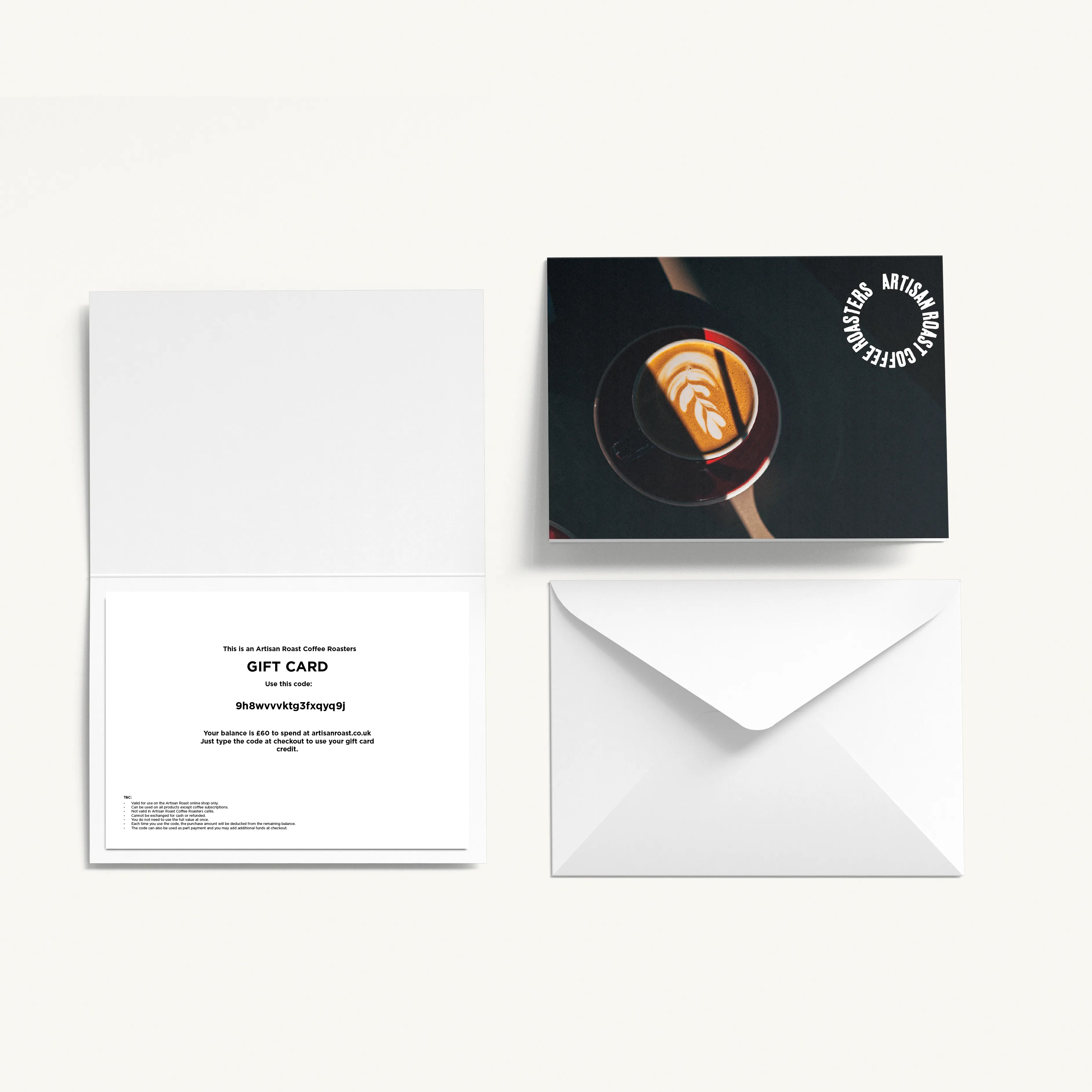 Gift Card – Artisan Roast Coffee Roasters